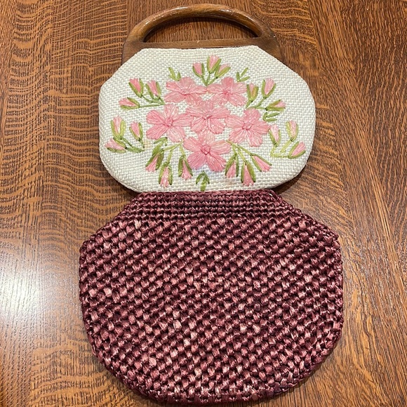 Vintage | Bags | Vintage Purse From The Philippines With Extra Purse ...